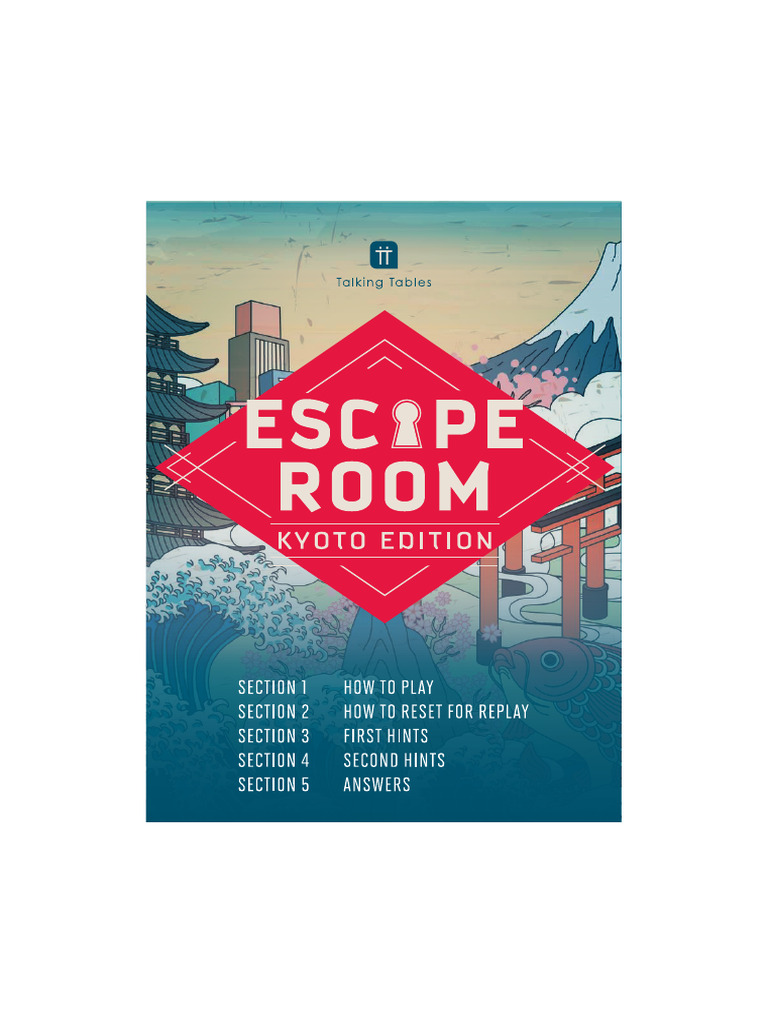 Escape-Kyoto Instructions | PDF