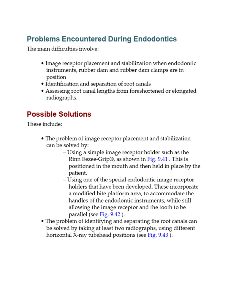 Pages From Essentials of Dental Radiography Radiology 6th Endo | PDF ...