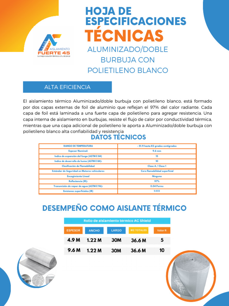 Ficha Tecnica Aluminio | PDF