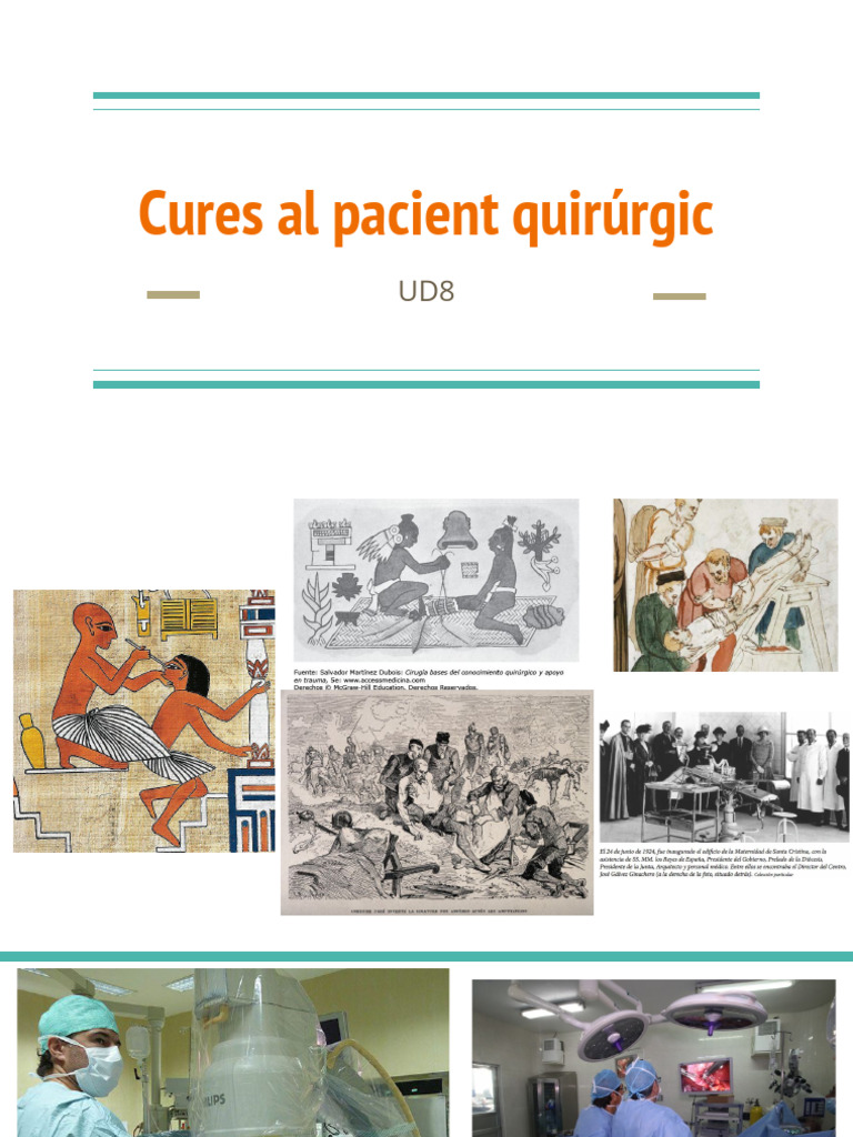 UD8. Cures Al Pacient Quirúrgic 23-24.Pptx | PDF
