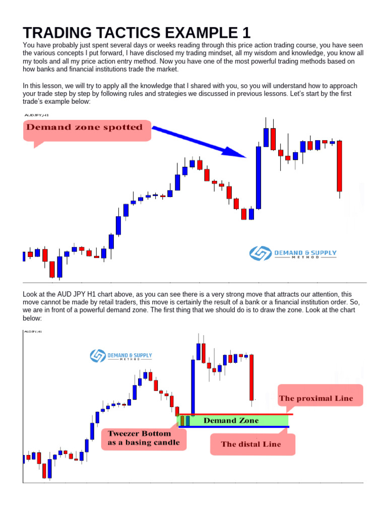 Price Action Trading Tactics Explained | PDF | Risk | Market (Economics)