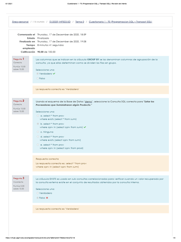 00_HaroldCuestionario_1_T0_Programacion_SQL_y_Transact_SQL_Revisión_del_intento | PDF | SQL ...