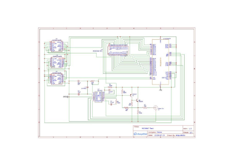 mc6847 To Rca | PDF