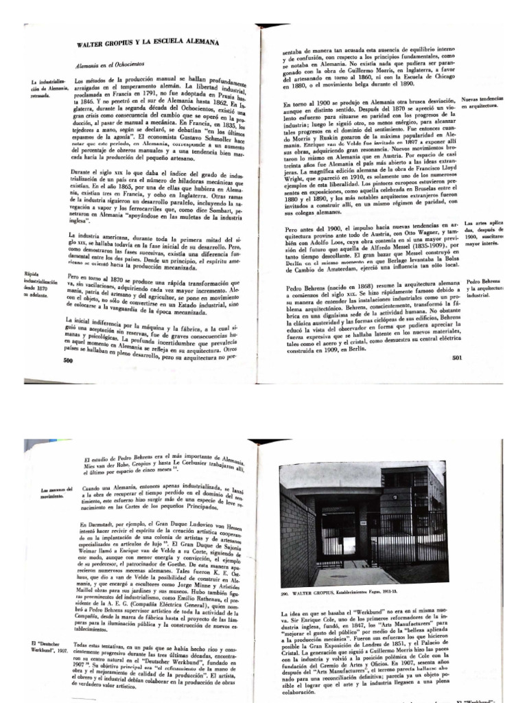 Giedion III (Walter Gropius - Bauhaus) | PDF
