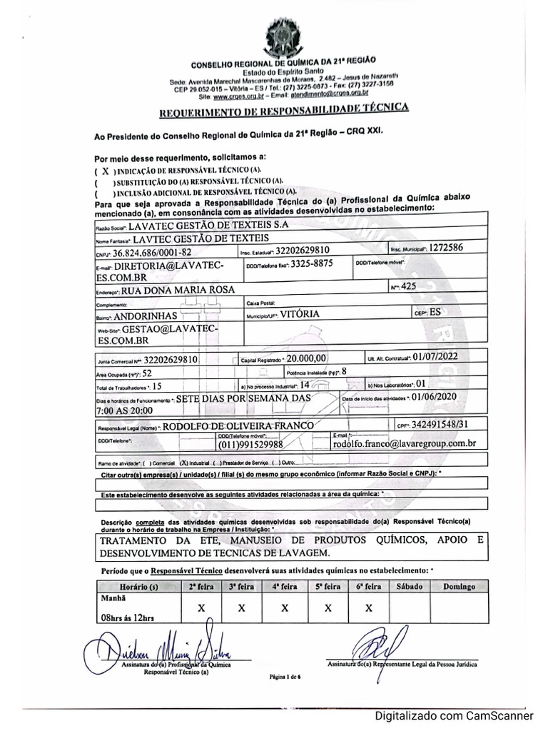 Requerimento 05 | PDF