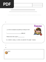 Uso de M y N en palabras específicas | PDF