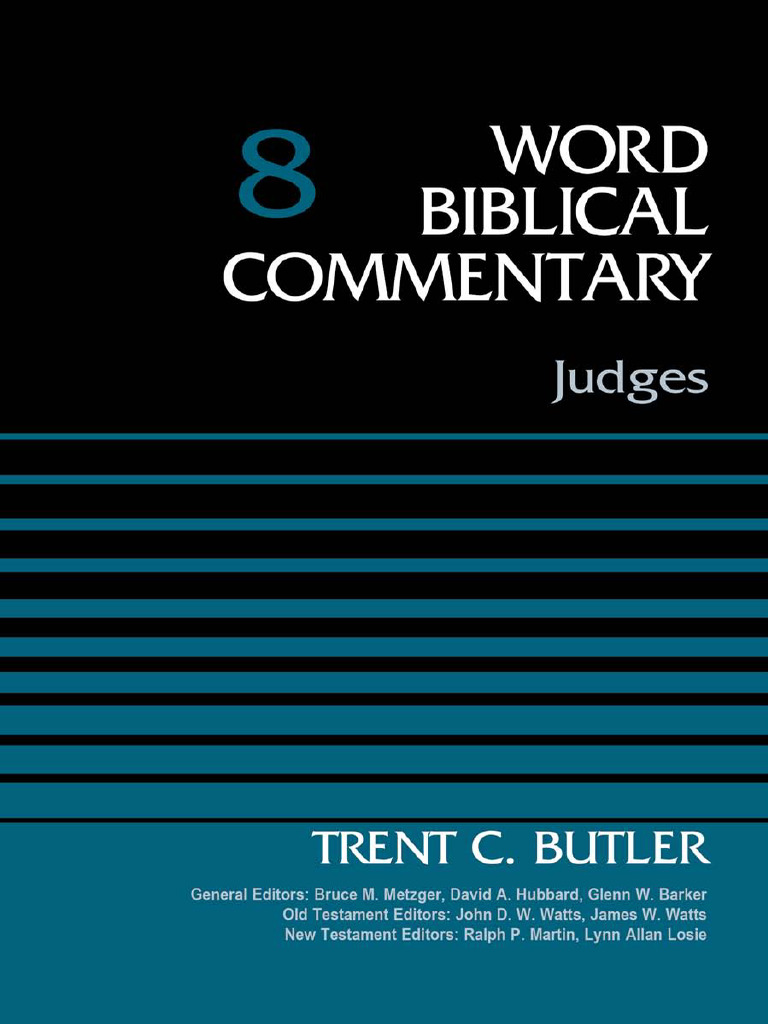 Dokumen - Pub Judges Volume 8 8 Word Biblical Commentary Revised Ed ...