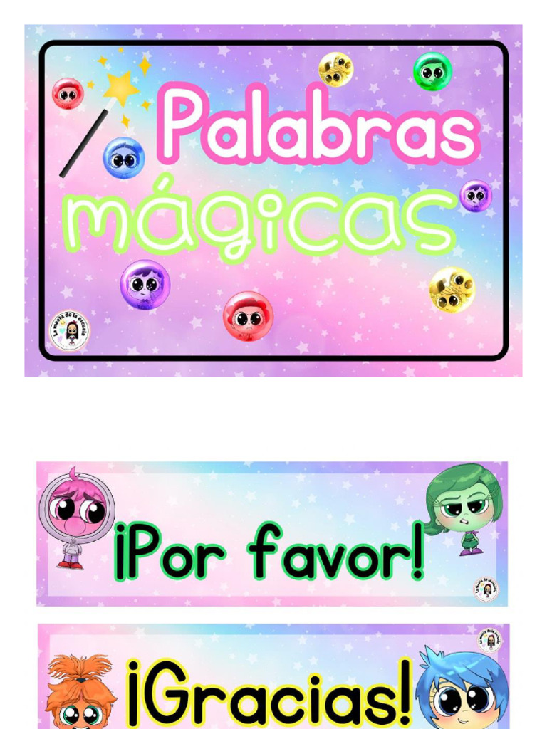 Palabras Magicas 1 | PDF