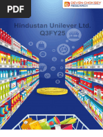 HUL Project Report 2024 25 Final | PDF