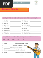 Simple Sentences for Grade 2 | PDF