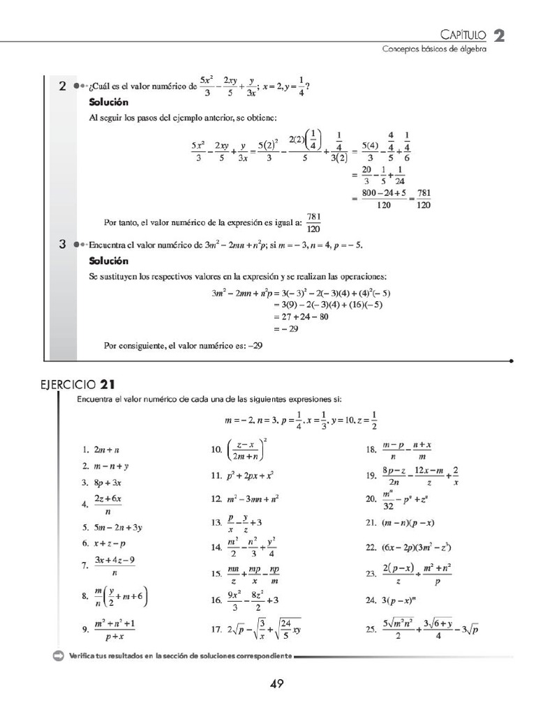 Algebra Conamat | PDF
