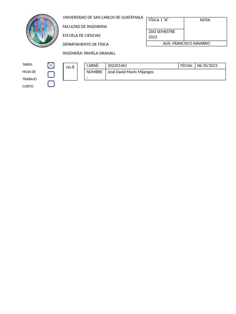 Tarea8 202201461 F1A | PDF