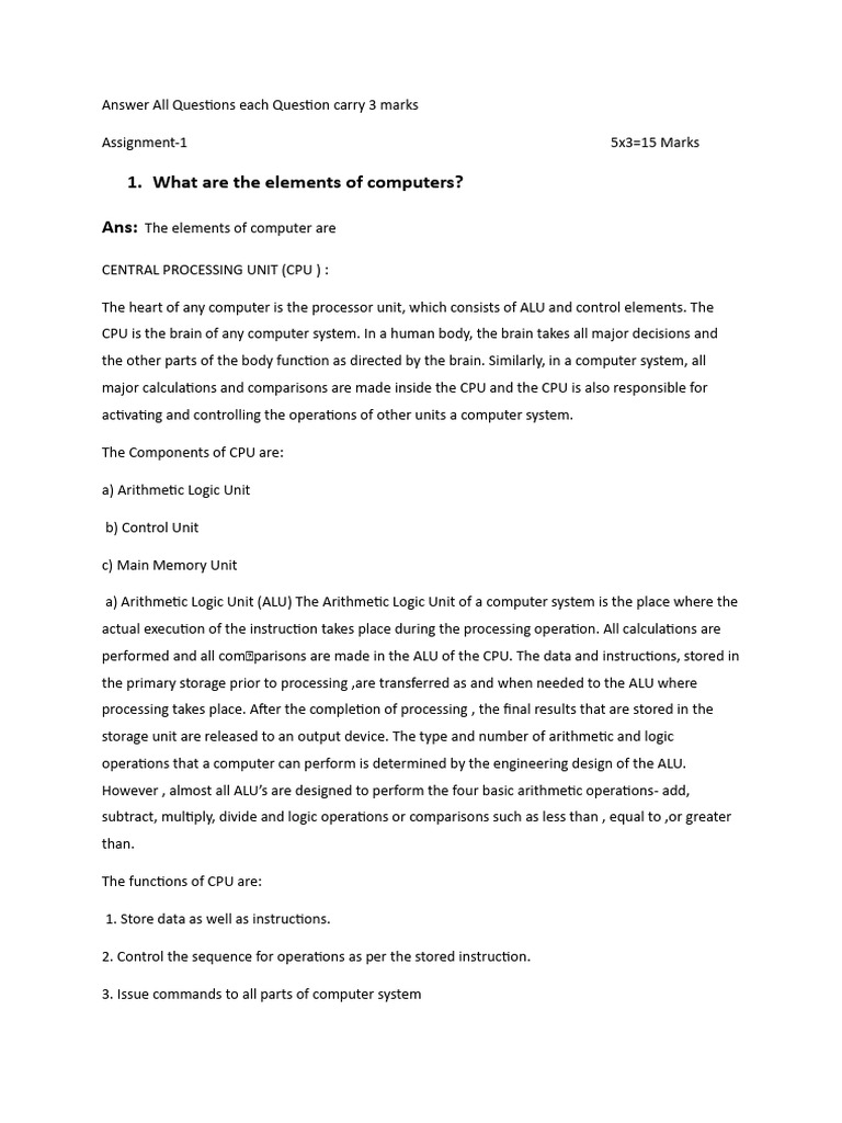 Computer Question and Answers Assessment 12 | PDF | World Wide Web ...