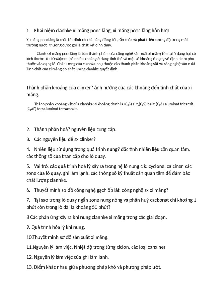 Câu hỏi | PDF