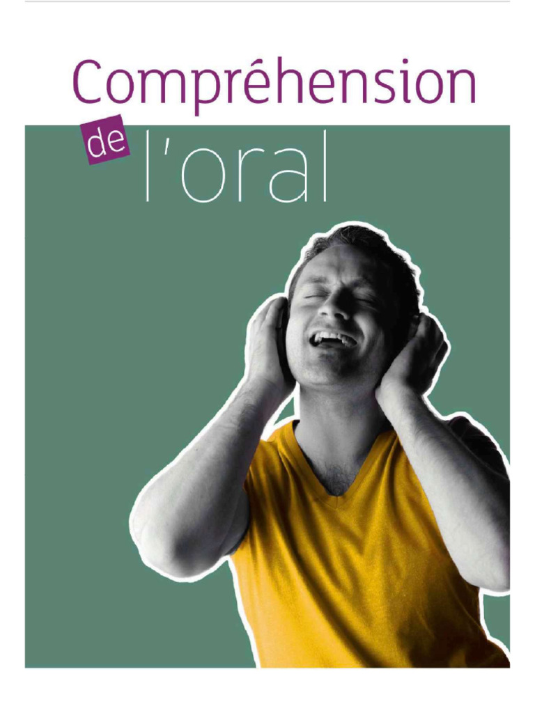 Compréhension de L'oral | PDF
