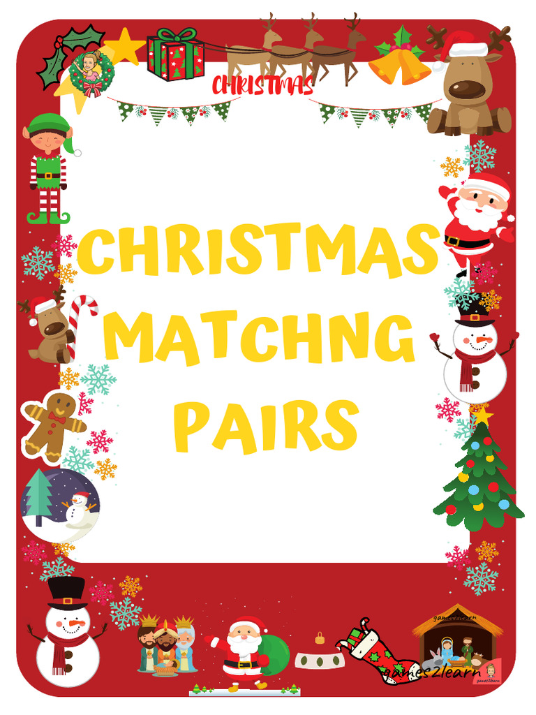 Christmas Matching Pairs | PDF