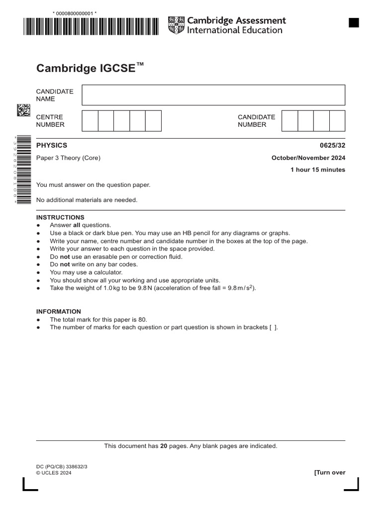 0625_w24_qp_32 | PDF | Planets | Radioactive Decay