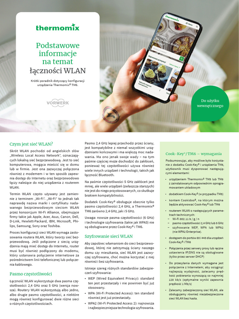 Ulotka informacyjna TM6-Cookidoo | PDF