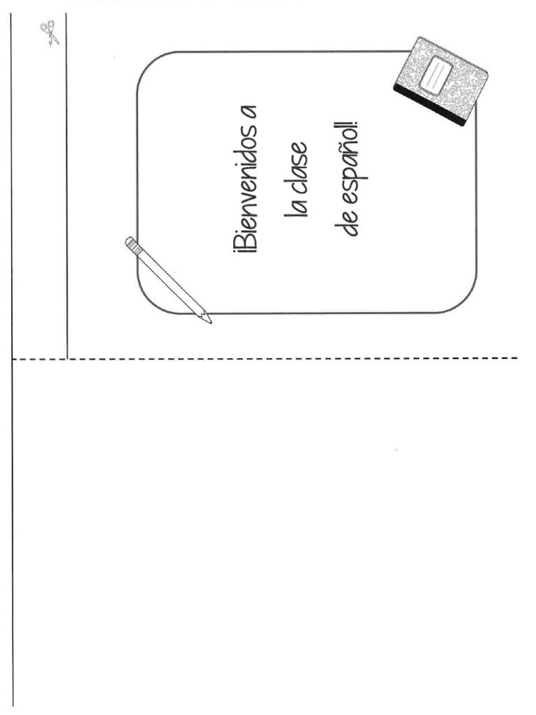 Spanish 1 Bienvenidos A La Clase Preliminar Vocab e Info Notebook | PDF
