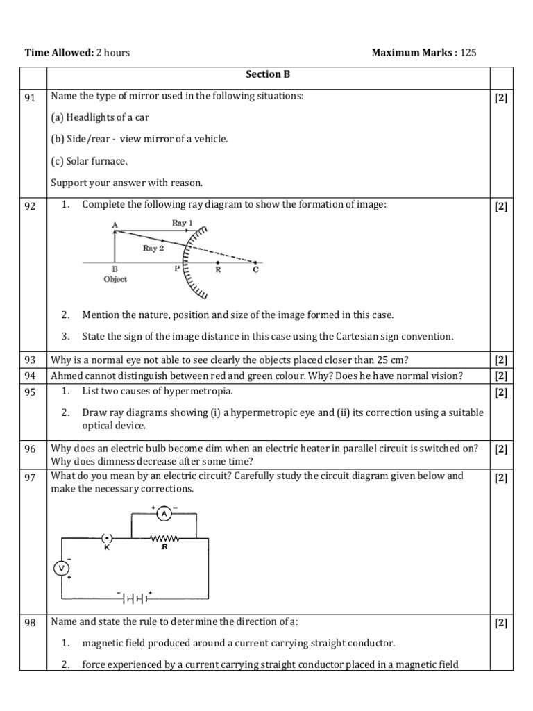 part 2 physics 200 | PDF | Series And Parallel Circuits | Optics