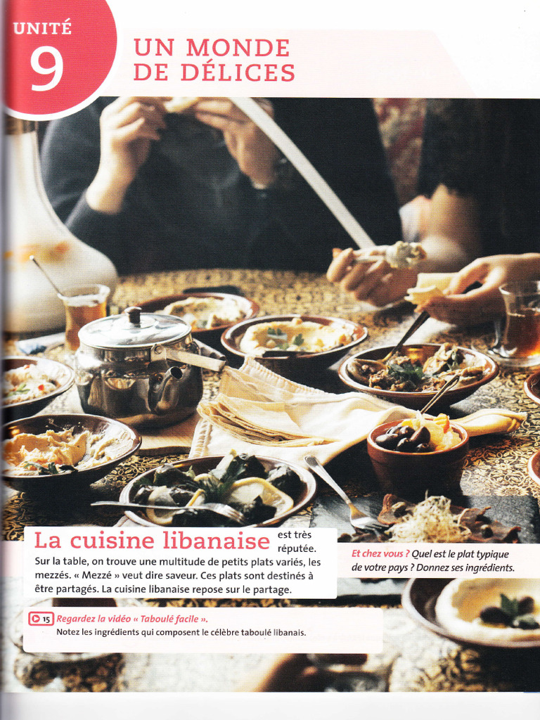 Unité 9 : Alimentation et santé | PDF