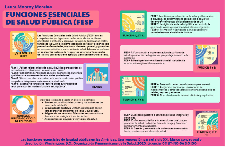 Funciones Esenciales de Salud Pública (FESP) | PDF | Salud pública | Cuidado de la salud