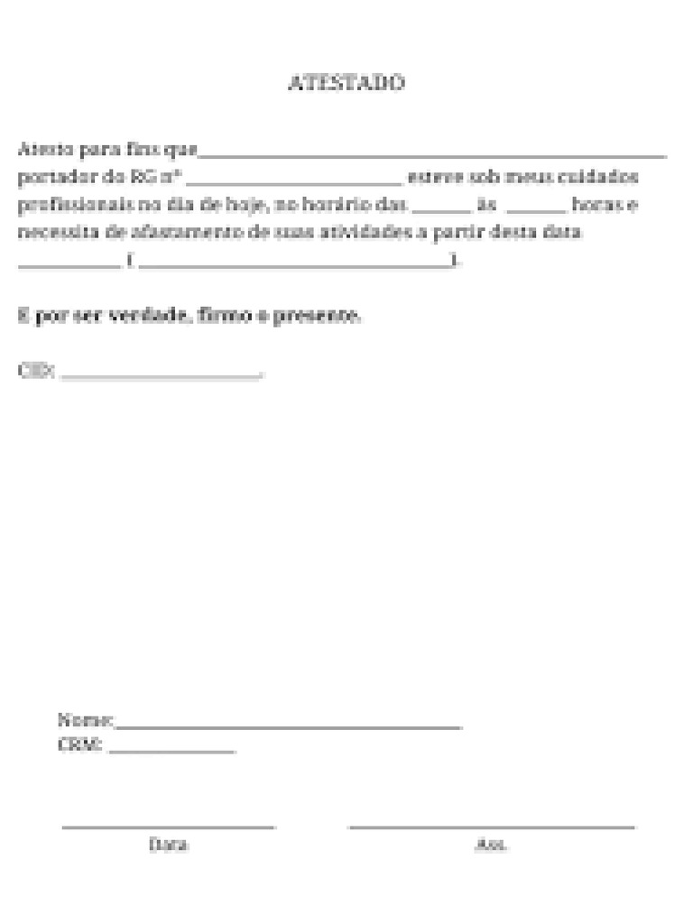 Atestado 3 | PDF