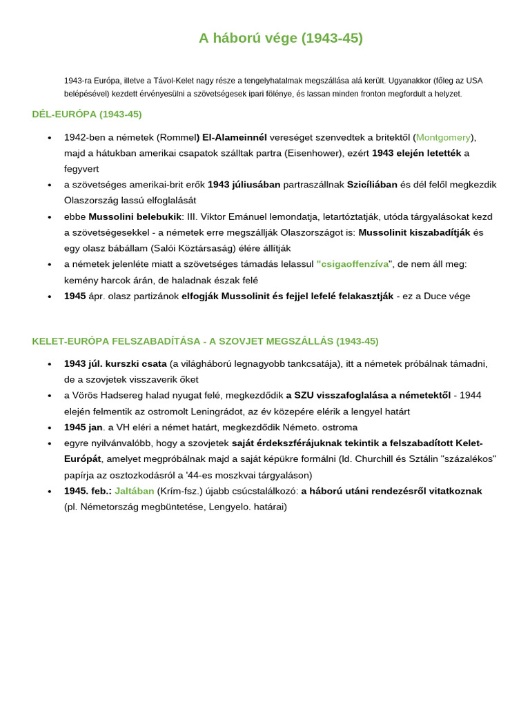A Háború Vége | PDF