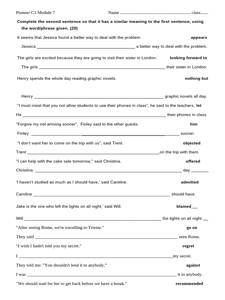 test Pioneer C1 Module 7 01 | PDF | Compost | Energy Development