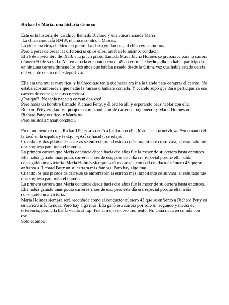 Richard y María | PDF