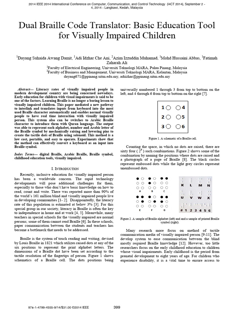 Dual Braille Code Translator | PDF | Computer Keyboard