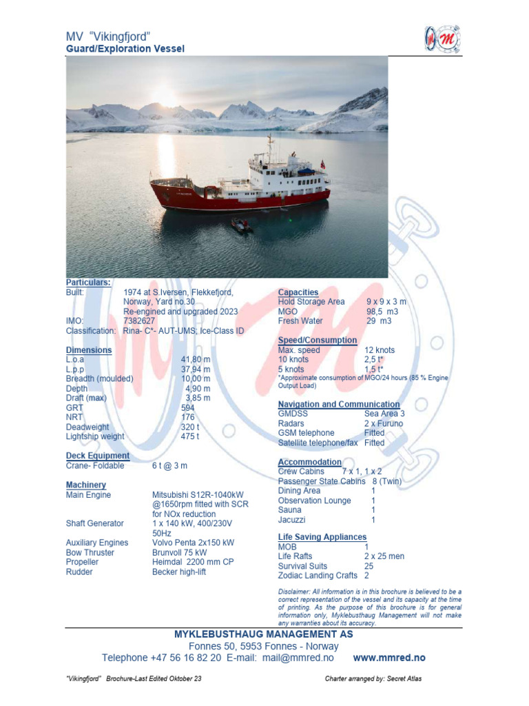 Vikingfjord Brochure-Ver 12-Cruise-19.10.23 Compressed 1 | PDF ...