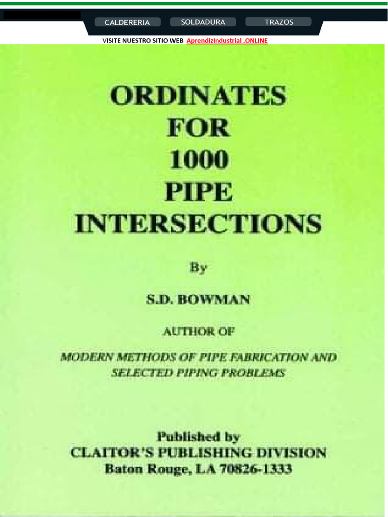 Ordinates For 1000 Pipe Intersections | PDF