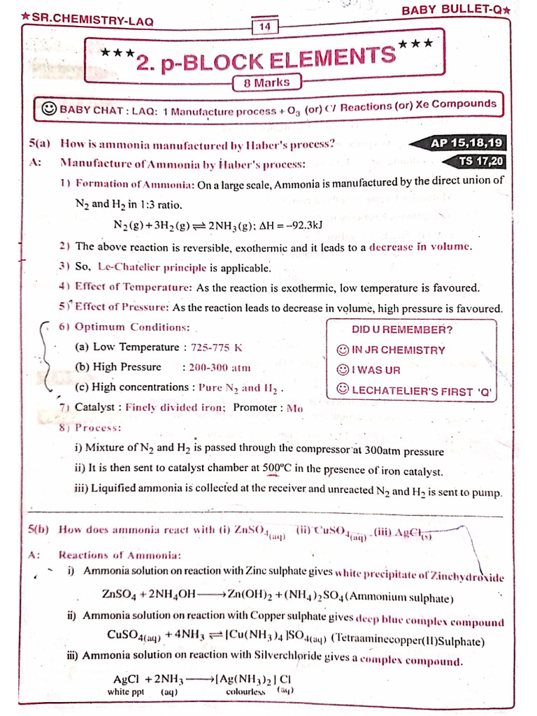 P-Block (Laq) Chemistry | PDF