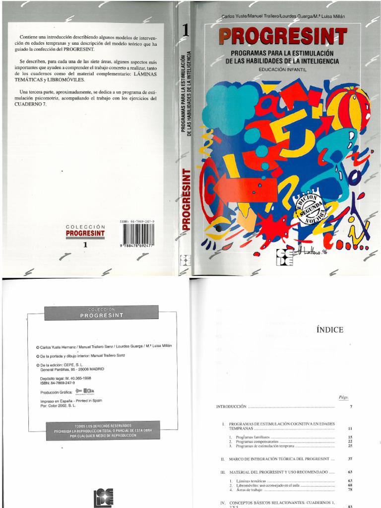 Progresint e Infantil | PDF