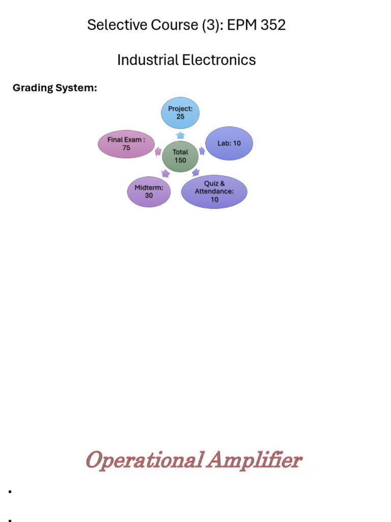 OP-AMP_Lecture1 | PDF | Operational Amplifier | Amplifier