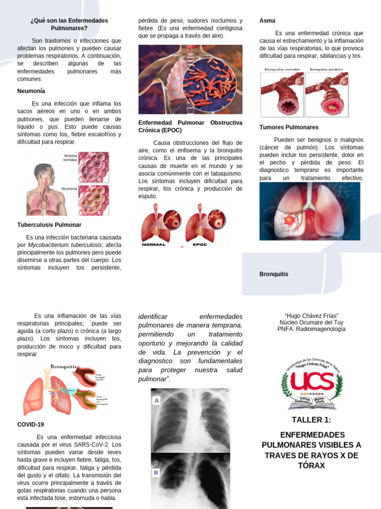 Tríptico | PDF | Tos | Bronquitis