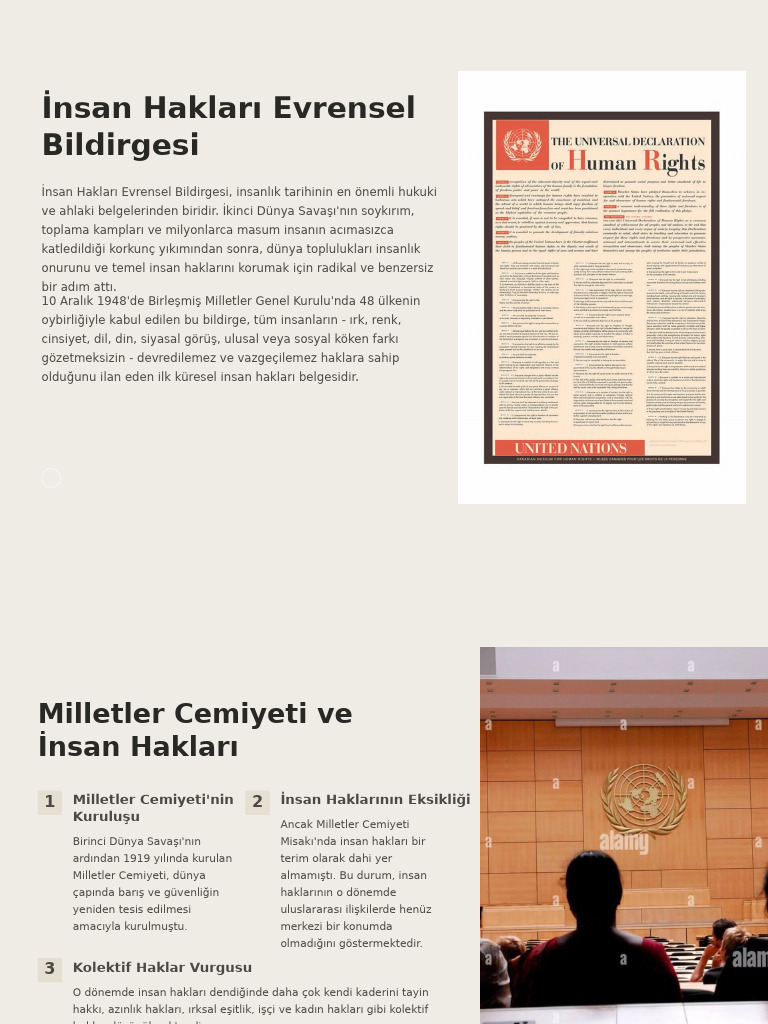 Insan Haklari Evrensel Bildirgesi | PDF