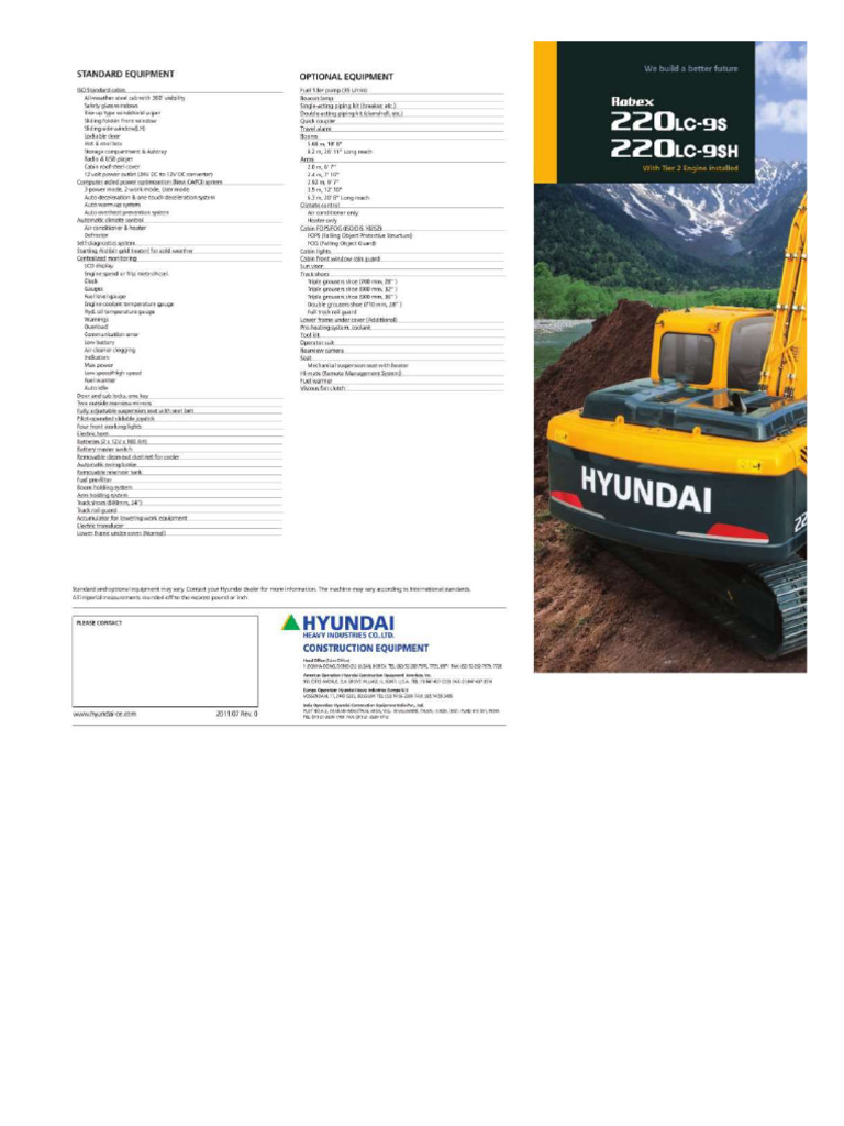Hyundai R220LC 9S-9SH | PDF