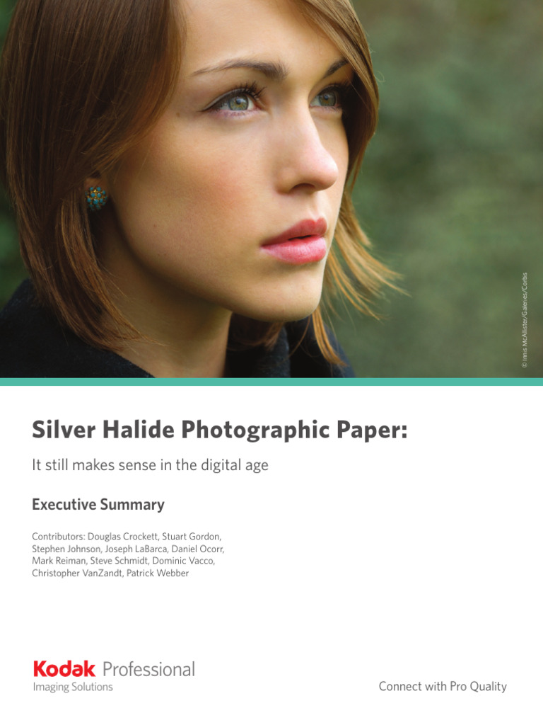 Silver_Halide_Executive_Summary | PDF | Color | Silver