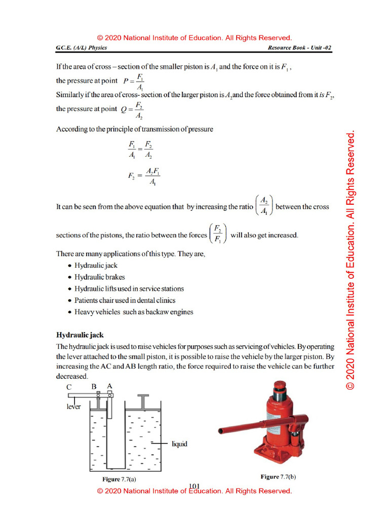 AL Physics Resource Book Unit 1,2-EM-1 Copy Pages 109, 110 | PDF