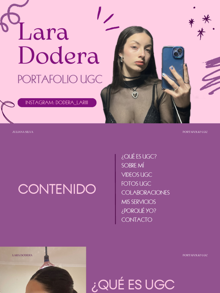 Presentación Portafolio UGC Moderno Violeta PDF | PDF
