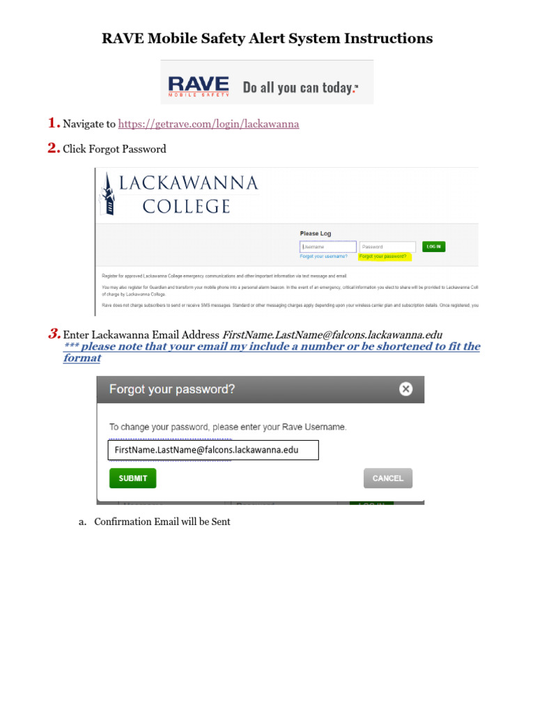 Rave Instructions Fa22 | PDF