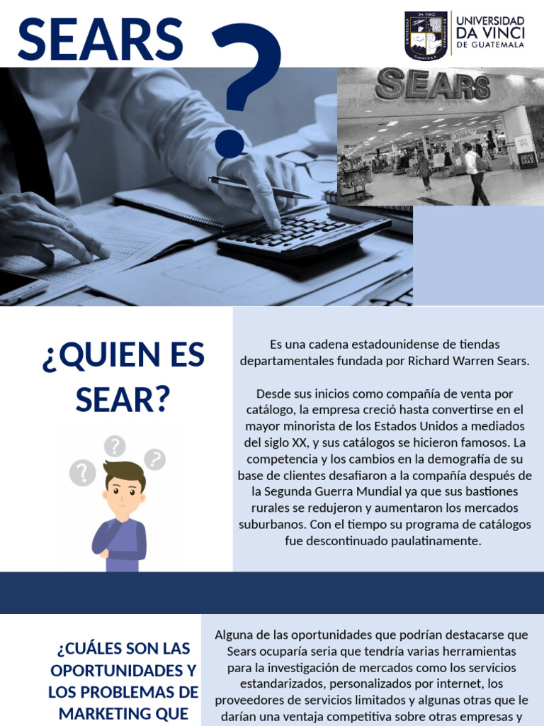 Sears | PDF | Marketing | Mercado (economía)