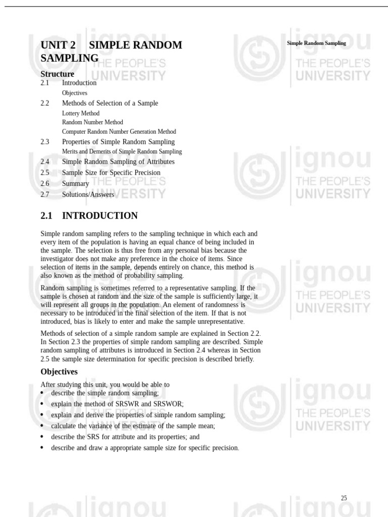 Unit-2 | PDF | Sampling (Statistics) | Estimator