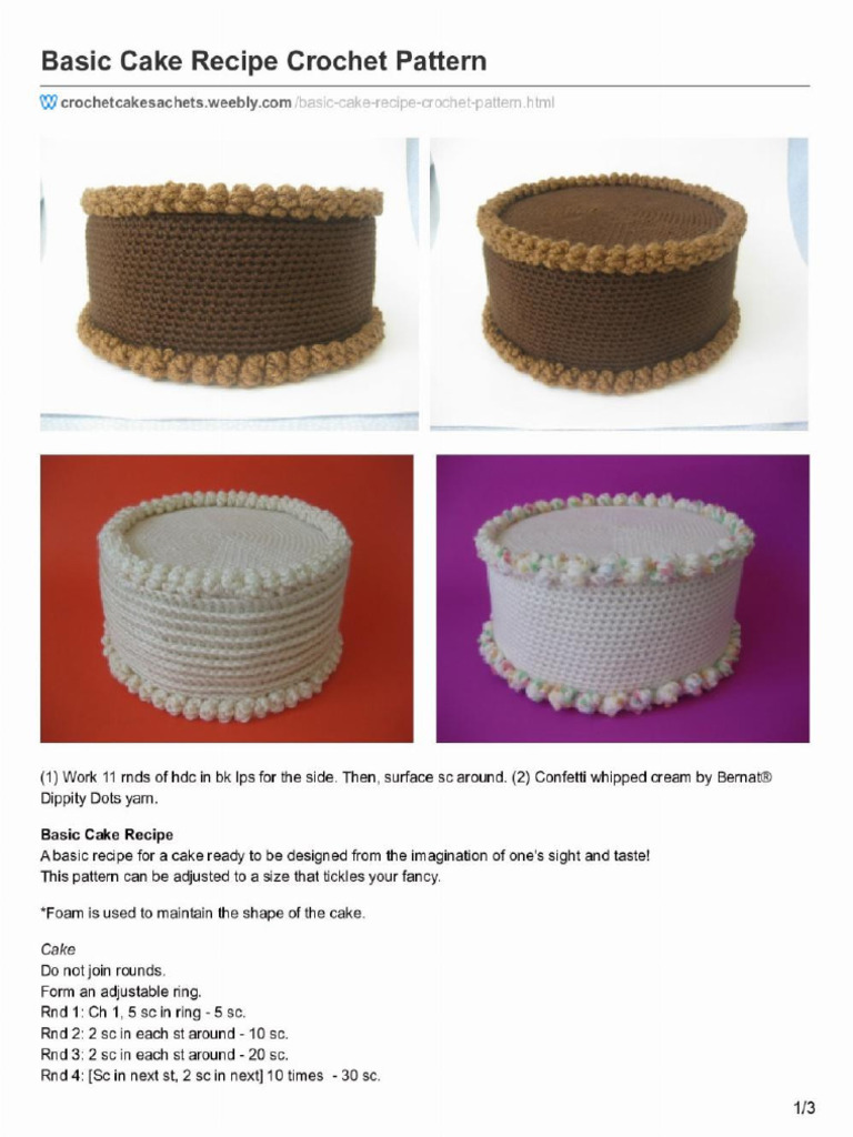Pastel Base Crochet | PDF