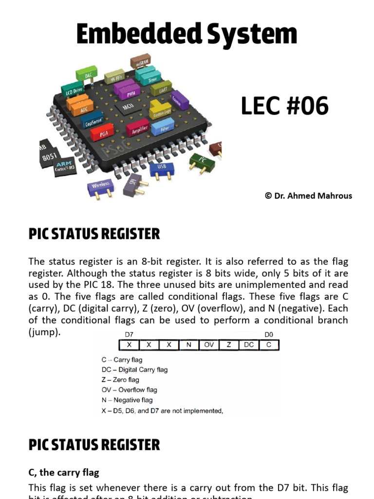 Embedded System_06 | PDF | Assembly Language | Binary Coded Decimal Embedded System_06 | PDF | Assembly Language | Binary Coded Decimal