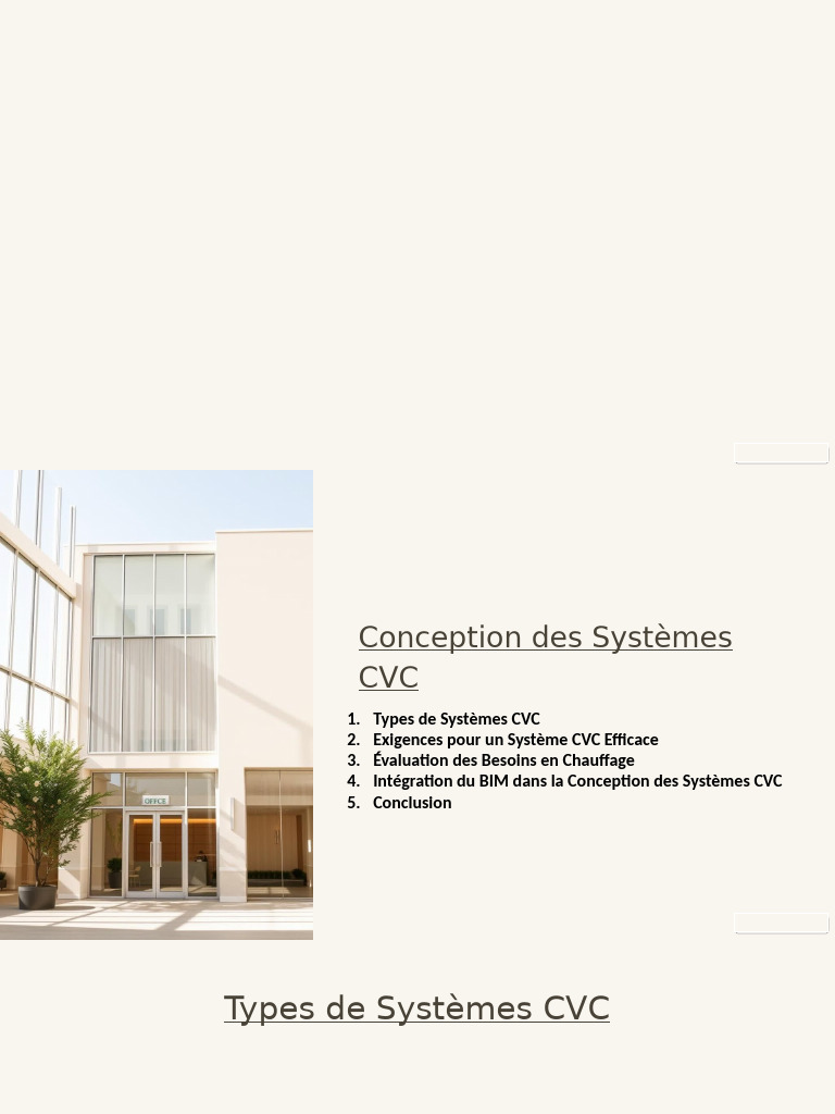 Conception Des Systemes CVC | PDF | Climatisation | Isolation thermique ...