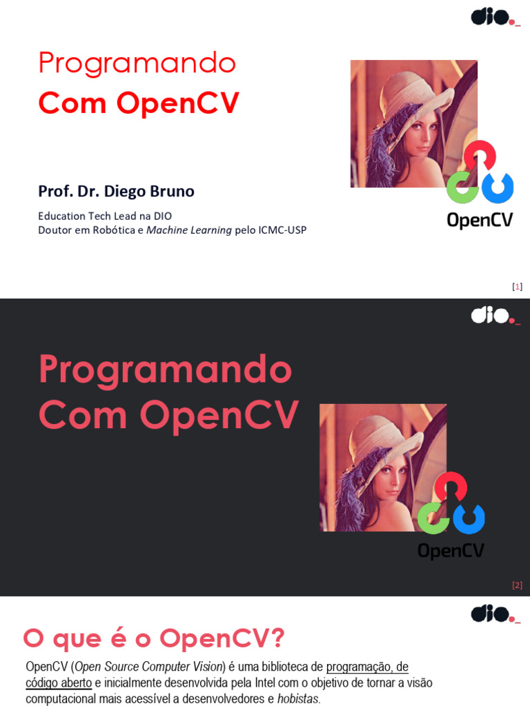 Programando Com OpenCV | PDF