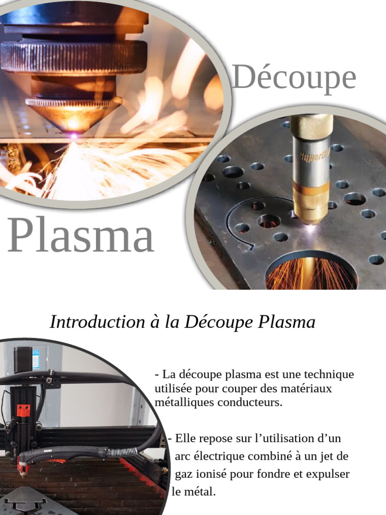 Découpe Plasma : Technique et Applications | PDF | Métaux | Acier